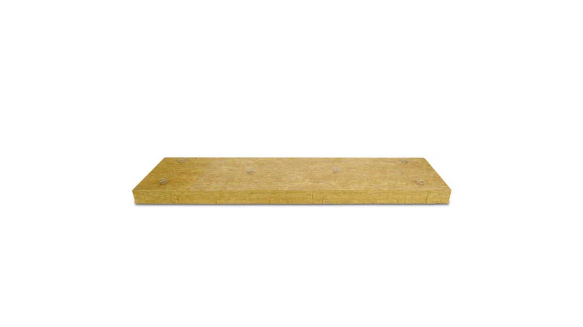 ROCKWOOL - Panneau Rockmur kraft pour mur intérieur - laine de roche - ép. 40 mm - 1,35x0,6 m ...