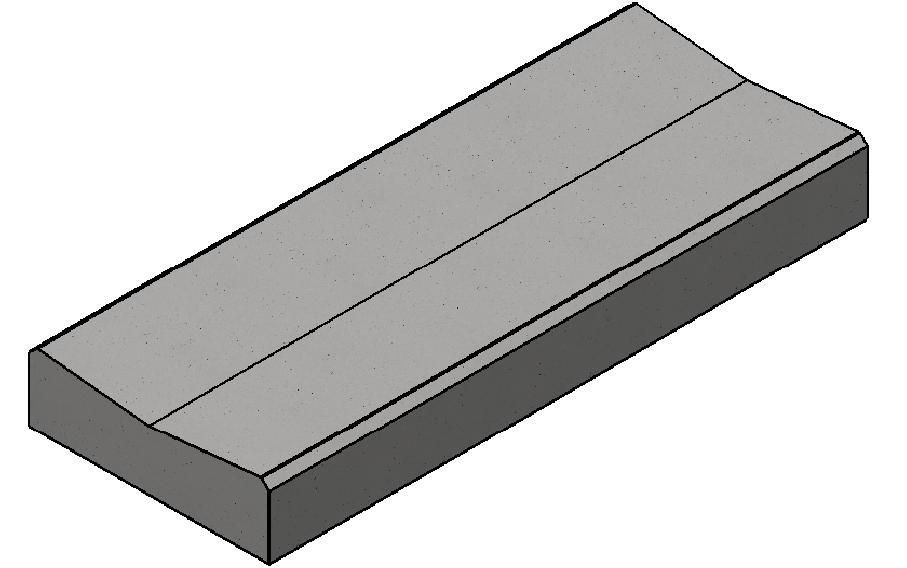 ALKERN - Caniveau béton double pente CC1 classe U+DH (L) - béton ...