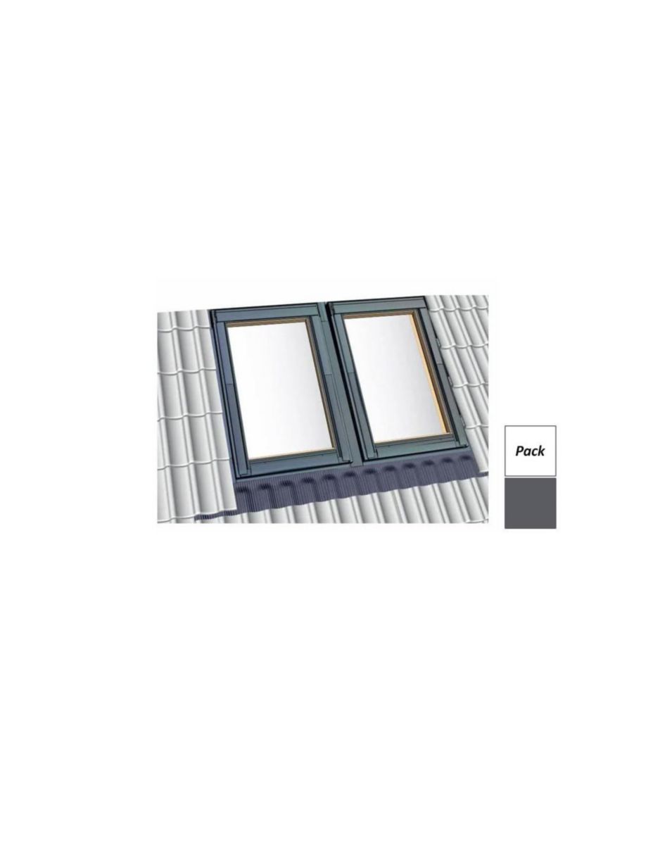 VELUX - Pack pro+ d'étanchéïté velux EKW jumo packs tuiles pose ...