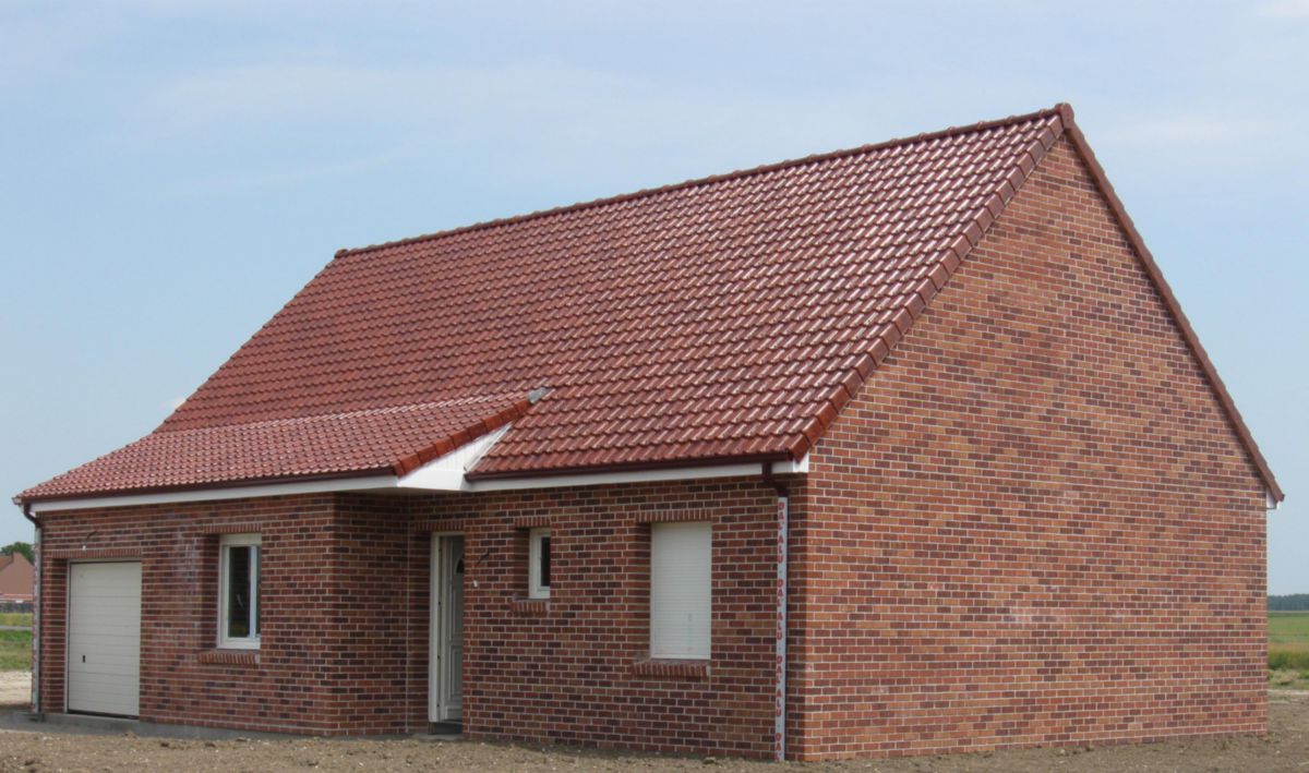 BRIQUETERIES DU NORD - Bloc moulée mains perforé Taïga L2T 65x220x220mm ...