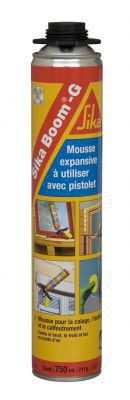 SIKA - Mousse expansive polyuréthane Sika Boom G - aérosol de 750 ml ...