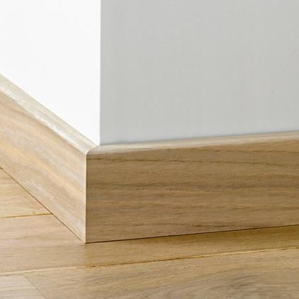 QUICK STEP - Plinthe pour parquet - MDF teinte chêne affiné extra mat ...