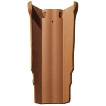 MONIER - Tuile Canal 40 - terre cuite - rouge - 400x180 mm | POINT.P