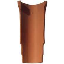 MONIER - Tuile Canal 40 - terre cuite - rouge - 400x180 mm | POINT.P