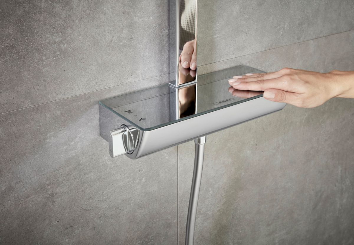 HANSGROHE - Colonne de douche Bras de douche 380 mm Raindance SELEC ...