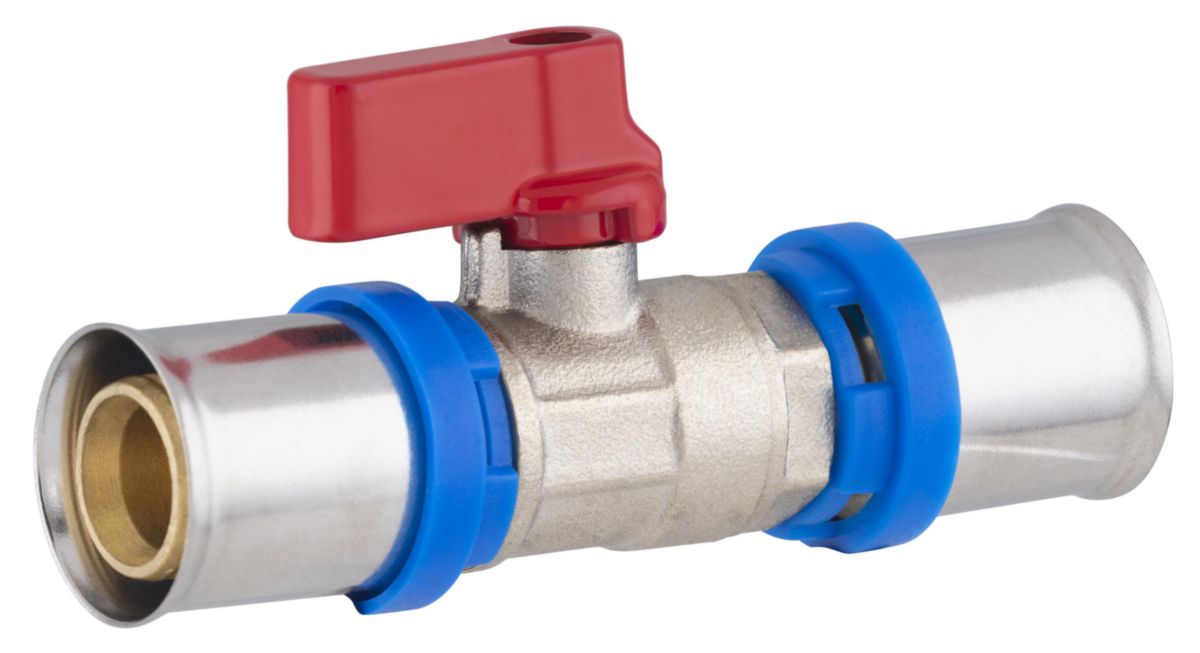 NOYON THIEBAULT - Vanne multicouche à sertir multiprofil 1/4t ø16 - ø16 ...