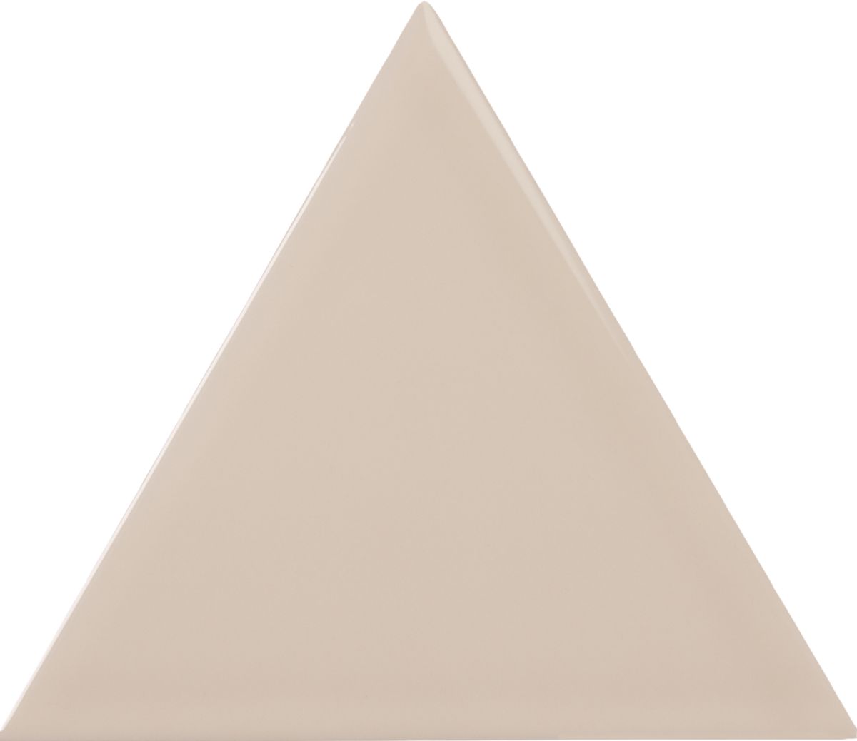 EQUIPE CERAMICAS - Carrelage mural faïence Scale - modèle triangolo - greige - 12,4x10,8 cm ...