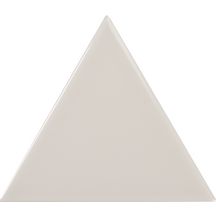 EQUIPE CERAMICAS - Carrelage mural faïence Scale - modèle triangolo - light grey - 12,4x10,8 cm ...