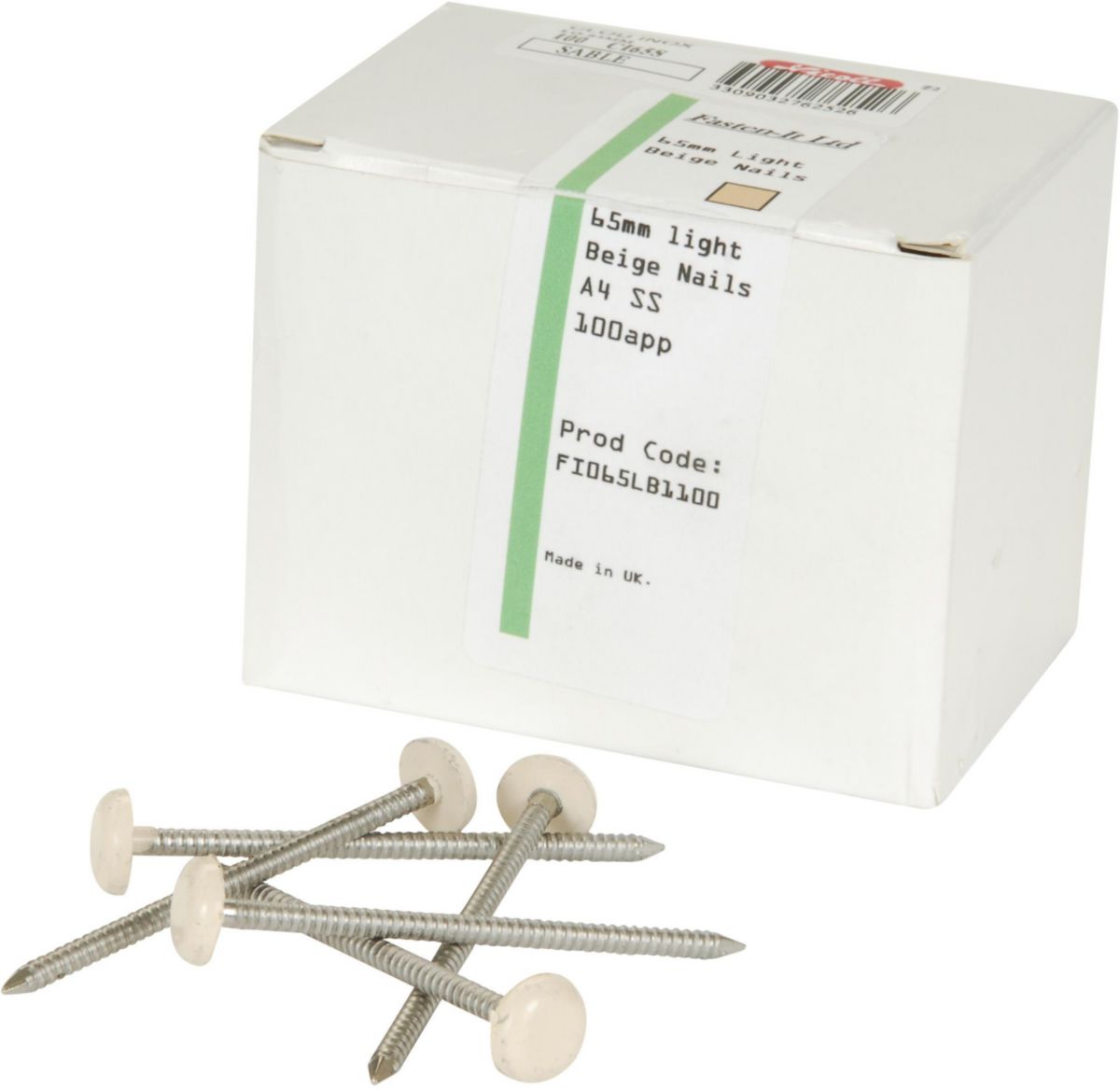 NICOLL - Clou inox à embout plastique longueur 65mm Belriv système ...