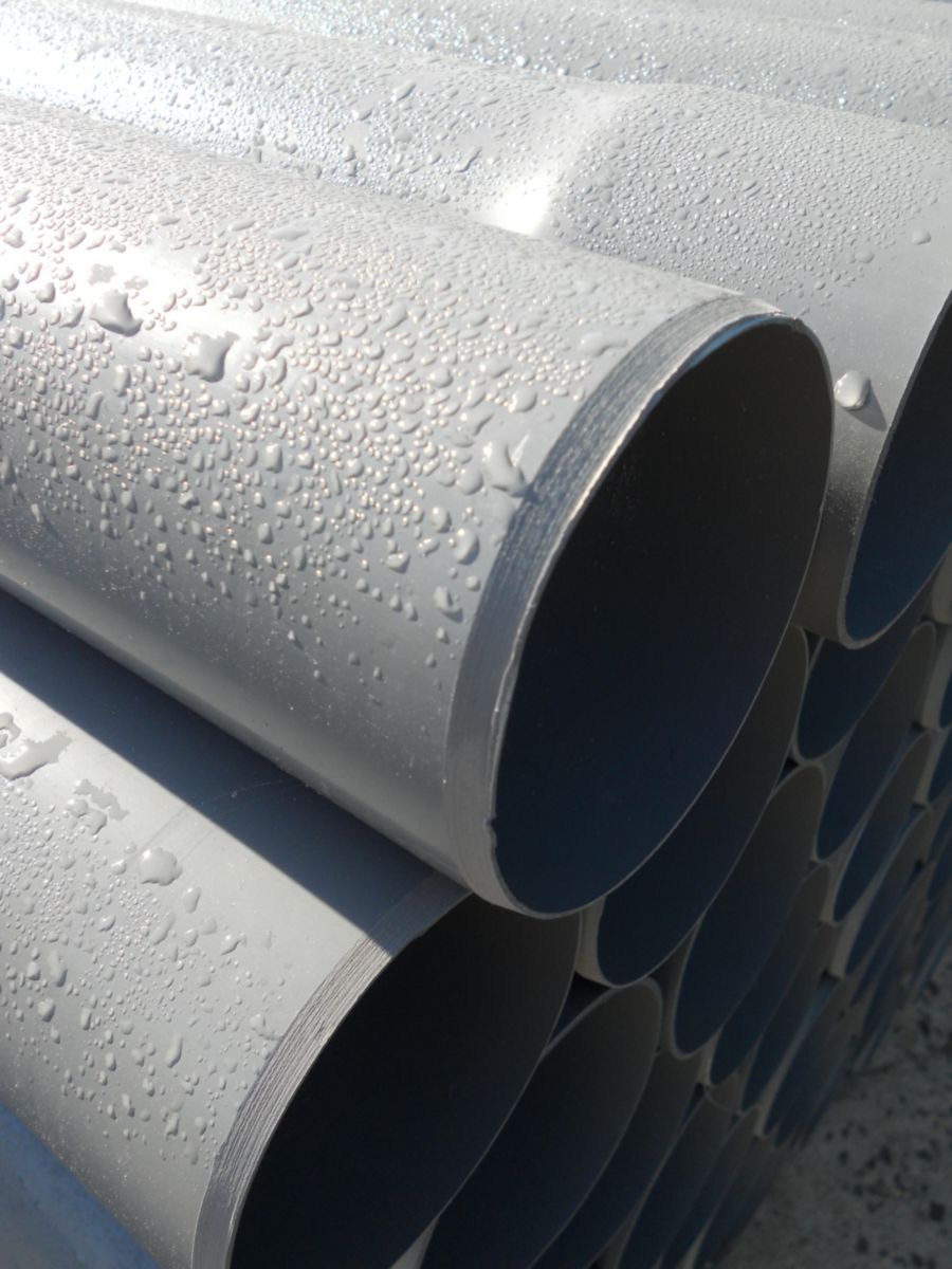 OD PLAST - OD Tube HN - PVC gris - Ø 100 mm - L. 4 m | POINT.P