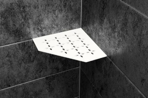 SCHLUTER SYSTEMS - Tablette d'angle pentagonale Shelf-E-S2 - design ...