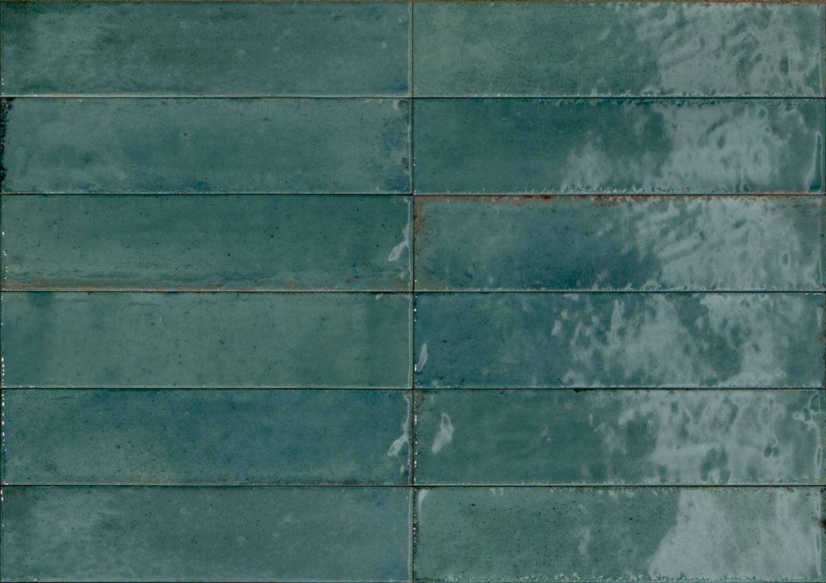 RAGNO - Carrelage mural grès cérame émaillé Look - turchese semi ...