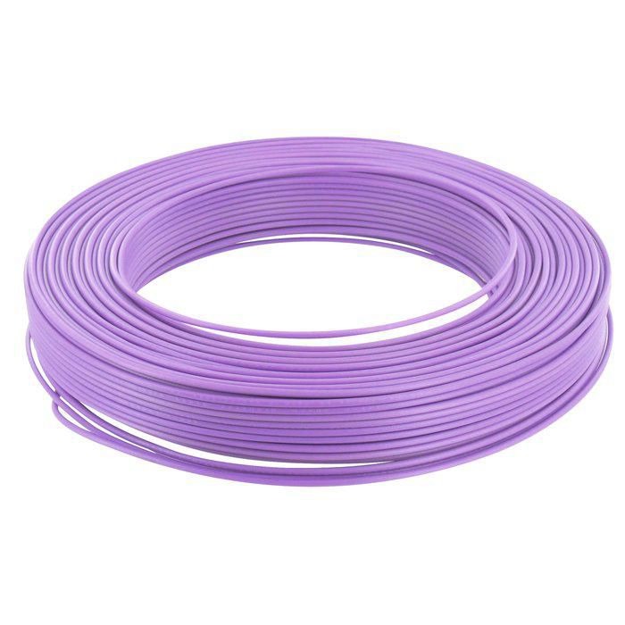 DHOME - Fil rigide H07 VU violet 1,5mm² c100m Réf. 804378 | POINT.P
