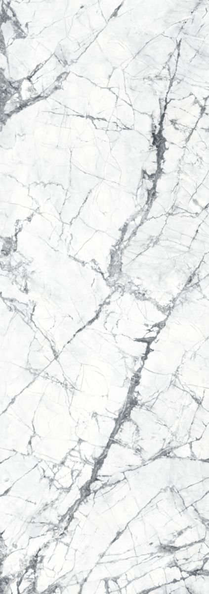 LAMINAM - Carrelage sol XXL imitation marbre I Naturali Invisible White ...