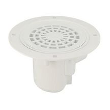 NICOLL - Siphon sol plastique avec grille PVC sortie verticale diamètre ...