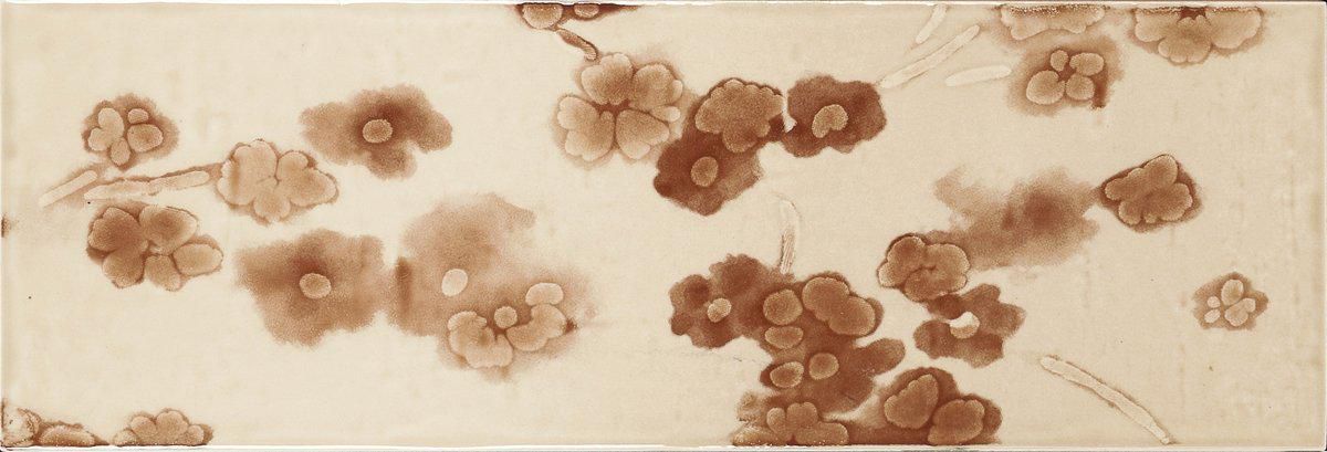 IRIS - Faïence murale Aura - décor Aura spice glossy - 10x30 cm | POINT.P