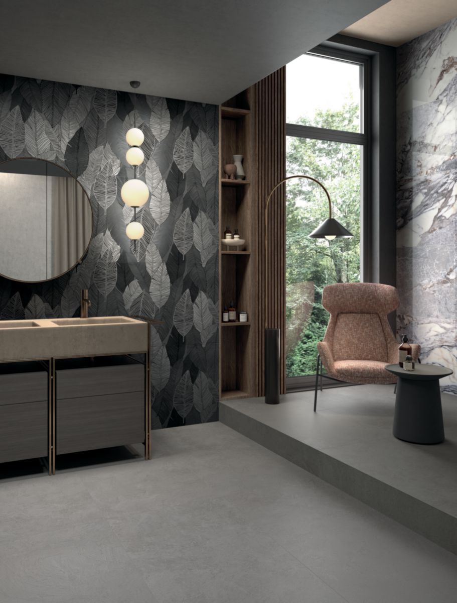 LA FAENZA - Carrelage mural grès cérame Crea-LA - décor Xilema6 12 ...