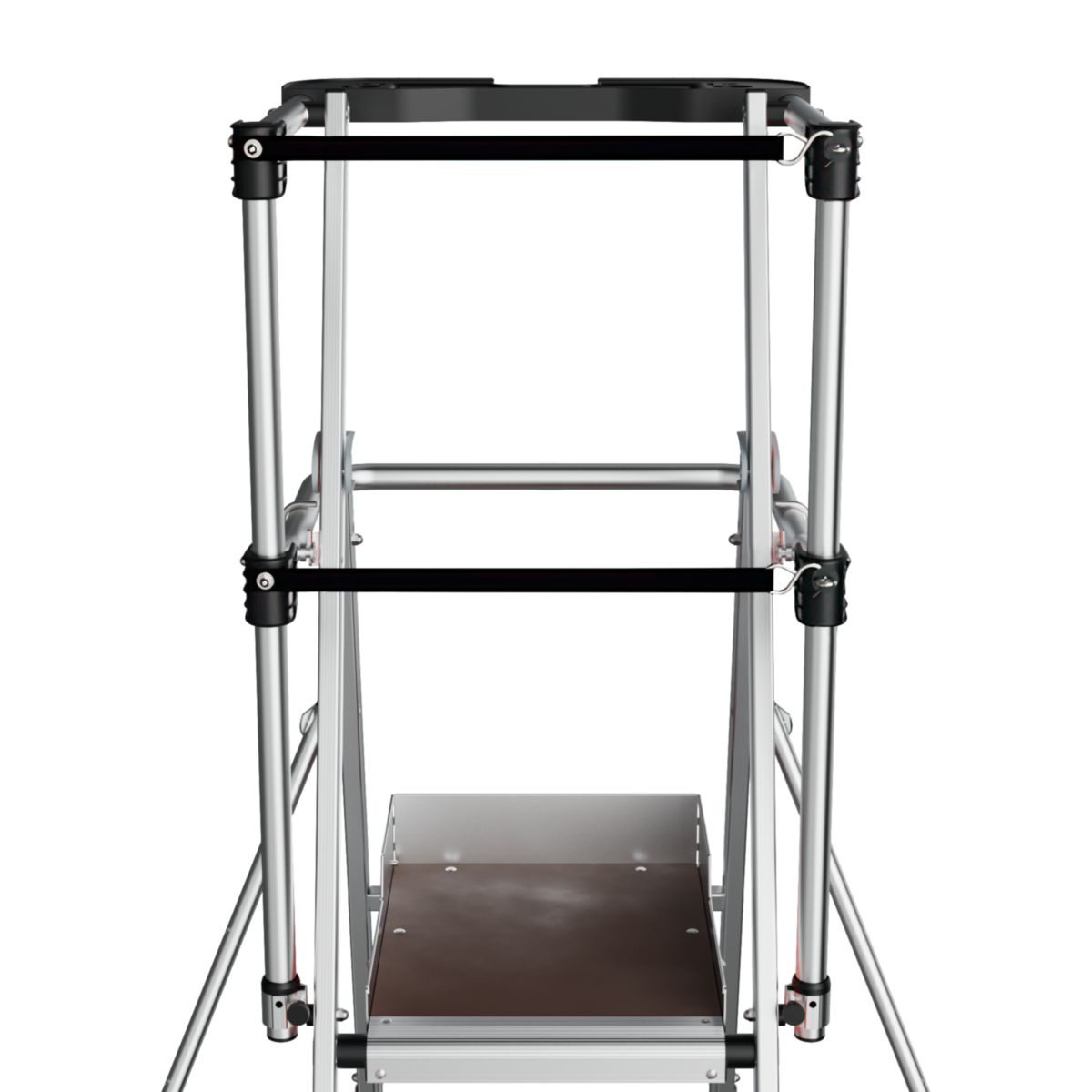 TUBESCA-COMABI - Plateforme Raptor 4 marches - garde-corps a sangles ...