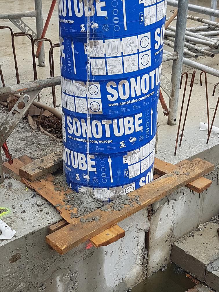 SONOCO ALCORE - Coffrage carton Sonotube Standard - spiralé - Ø 200 mm - L. 4 m | POINT.P