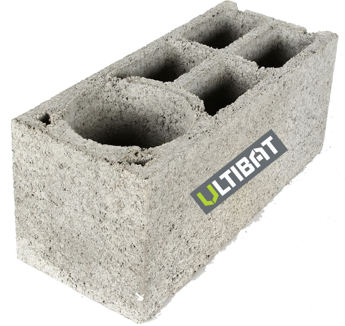 ULTIBAT - Bloc béton creux chaînage vertical Ultibat CE NF 500 x ...