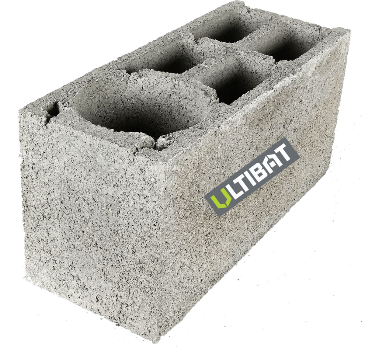 ULTIBAT - Bloc creux chaînage vertical Ultibat CE NF Alençon 500 × 200 ...