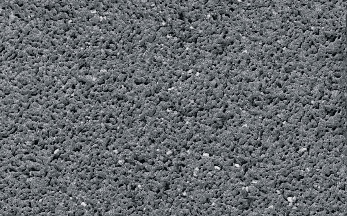 BIRKENMEIER - Pavé béton La Linia basalte anthracite grenaillé 10x10 cm ...