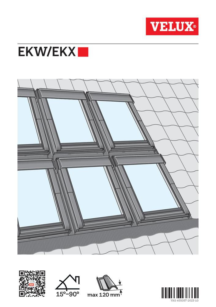 VELUX - Pack PRO+ d'étanchéité VELUX EKW JUMO Packs tuiles pose ...