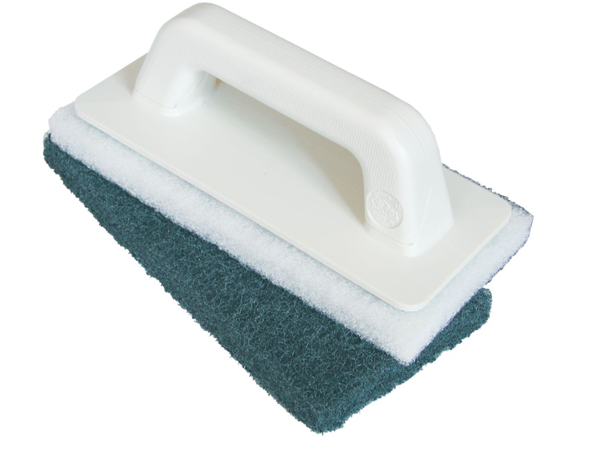 RAIMONDI - Frottoir Finish noir/blanc avec 2 tampons abrasifs Raimondi ...
