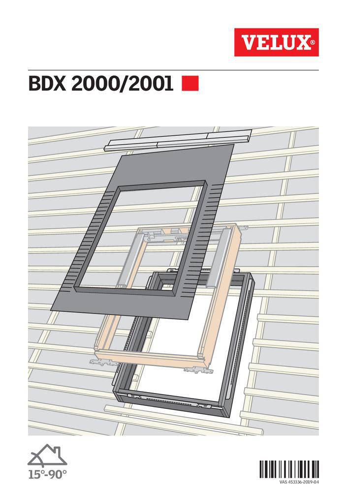 VELUX - Bloc isolant (standard) BDX CK02 2000 pose traditionnelle | POINT.P