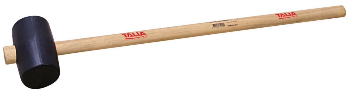 TALIA - Maillet travaux public en caoutchouc - Ø 125 mm - L. 115 cm ...