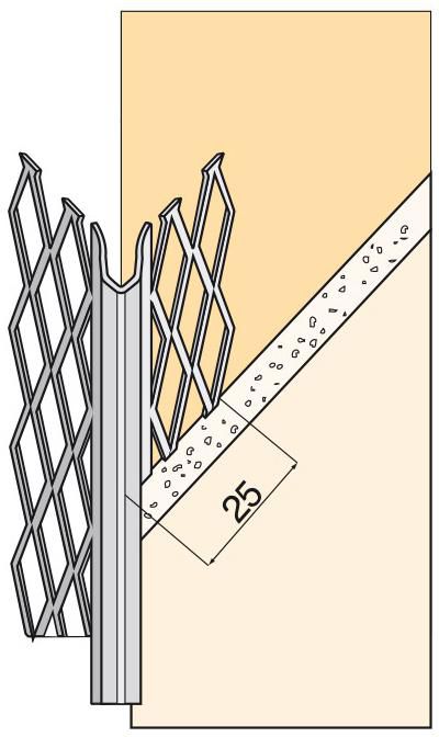 EDILIANS TECH - Profil d'angle intérieur de finition pour cloison ...
