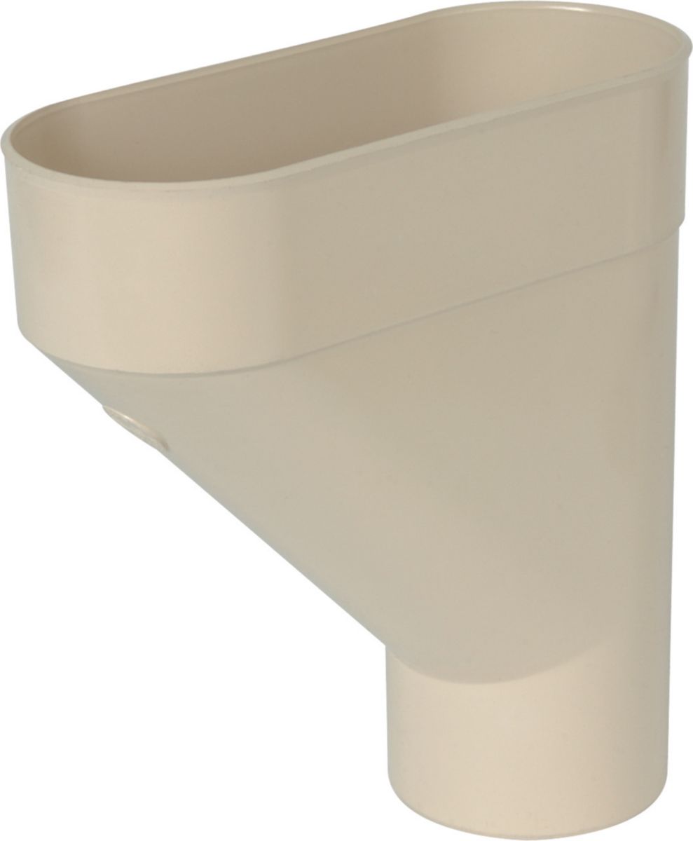 NICOLL - Jambonneau PVC pour descente eau pluviale TD100 sable Nicoll ...