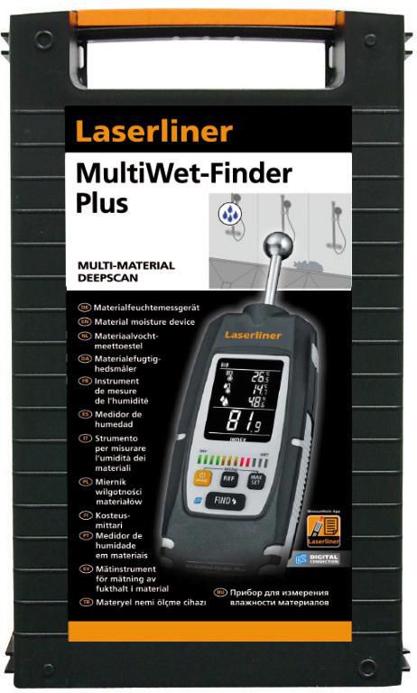 LASERLINER - Testeur d'humidité MultiWet-Finder Plus Réf. 082.091A ...