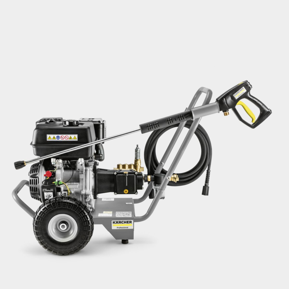 KARCHER - Nettoyeur haute pression à eau froide HD 6/15 G Classic - 150 bar - moteur essence ...
