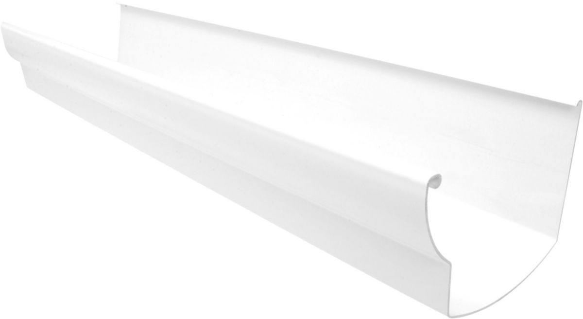 NICOLL - Gouttière corniche PVC Ovation LG28 blanc Nicoll L. 2 m | POINT.P
