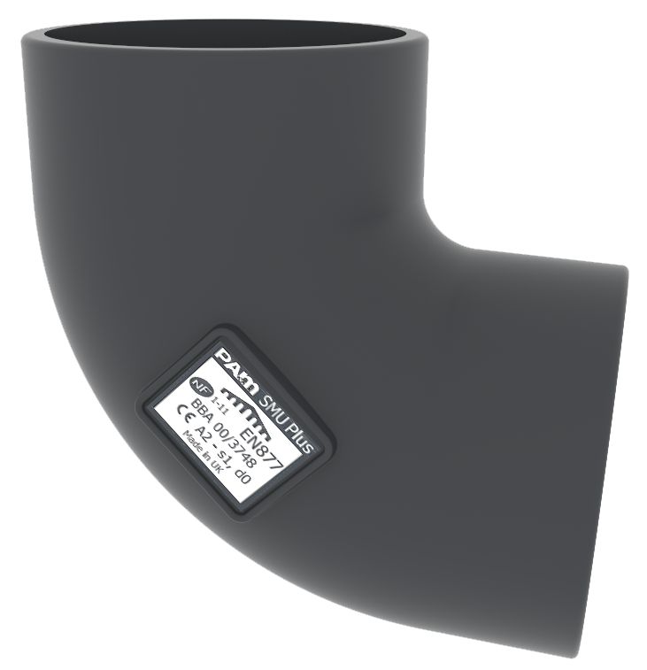 SAINT GOBAIN PAM BATIMENT - Coude SMU Plus 88° en fonte diamètre ...