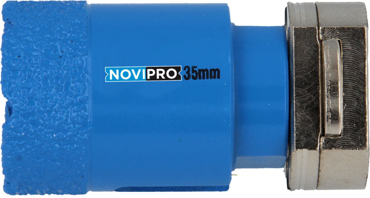 NOVIPRO - Scie trépan diamant avec adaptateur intégré 35mm Novipro ...
