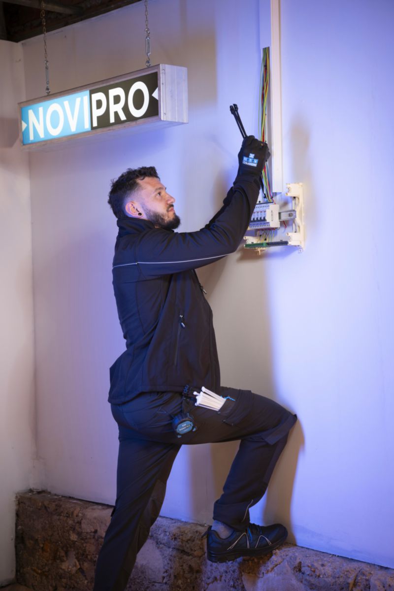 NOVIPRO - Collier de serrage noir 3,6mm x 140mm sachet de 100 pièces ...