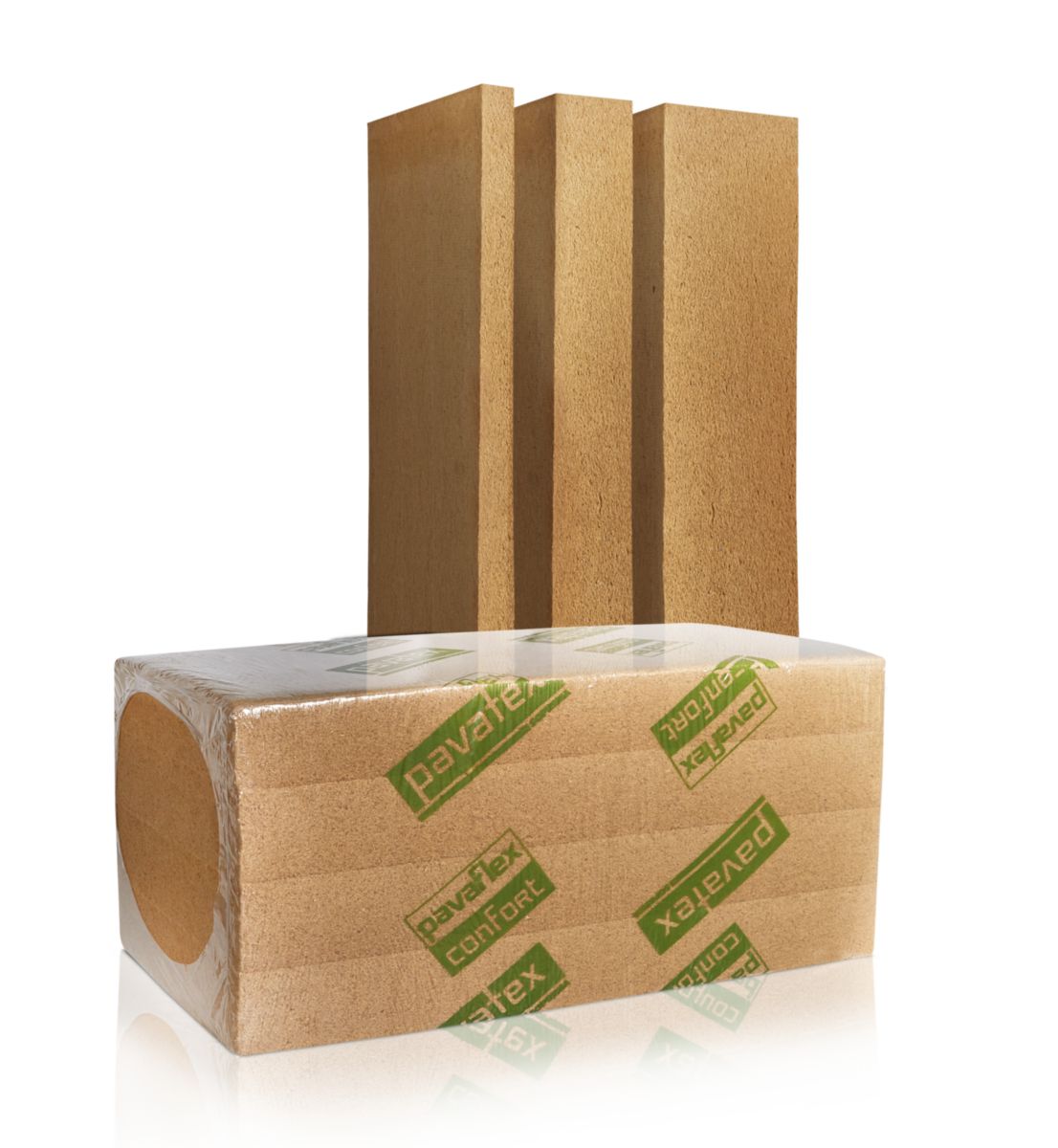PAVATEX - Panneau isolant semi-rigide fibres de bois Pavaflex Confort ...