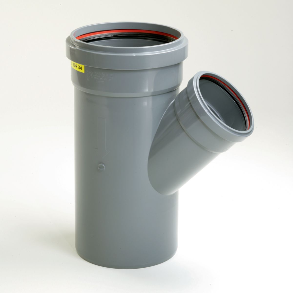 FUNKE FRANCE - Culotte egale PVC 45° mâle-femelle diamètre 110mm SDR34 ...