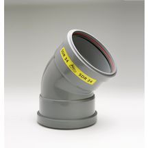 FUNKE FRANCE - Coude PVC 45° femelle-femelle D200 SDR34/CR8 | POINT.P