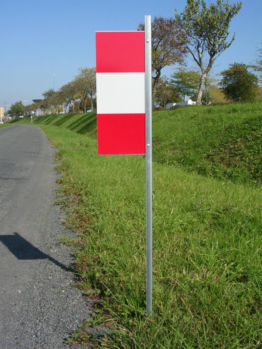 NADIA SIGNALISATION - Piquet K5B galvanisé simple face | POINT.P