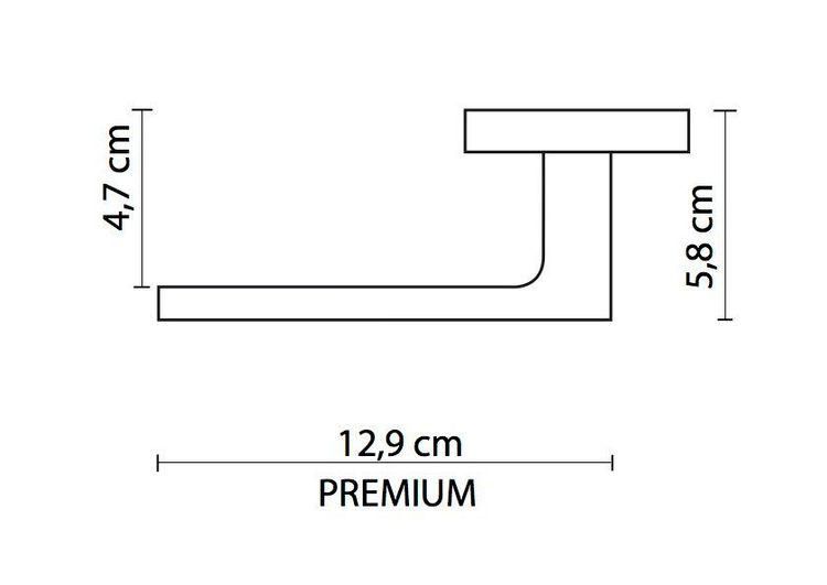 REIVILO - Poignée REIVILO PREMIUM CLASSIC à barillet aspect chrome ...