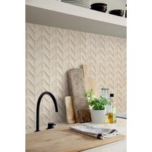 MARAZZI - Faïence murale inspiration pierre Dover - beige 3D spike ...