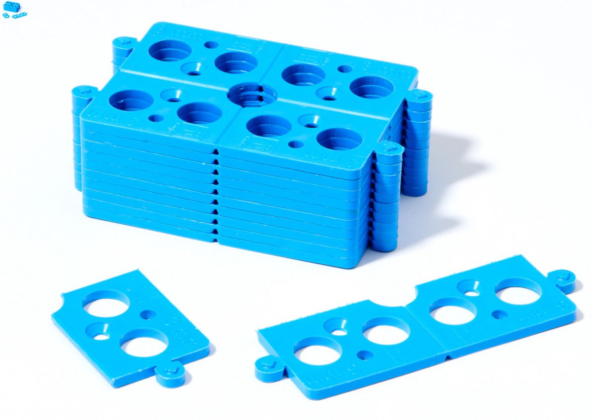 JOUPLAST - Cales plates mix (100 cales de 2mm 100 cales de 3mm 100 ...