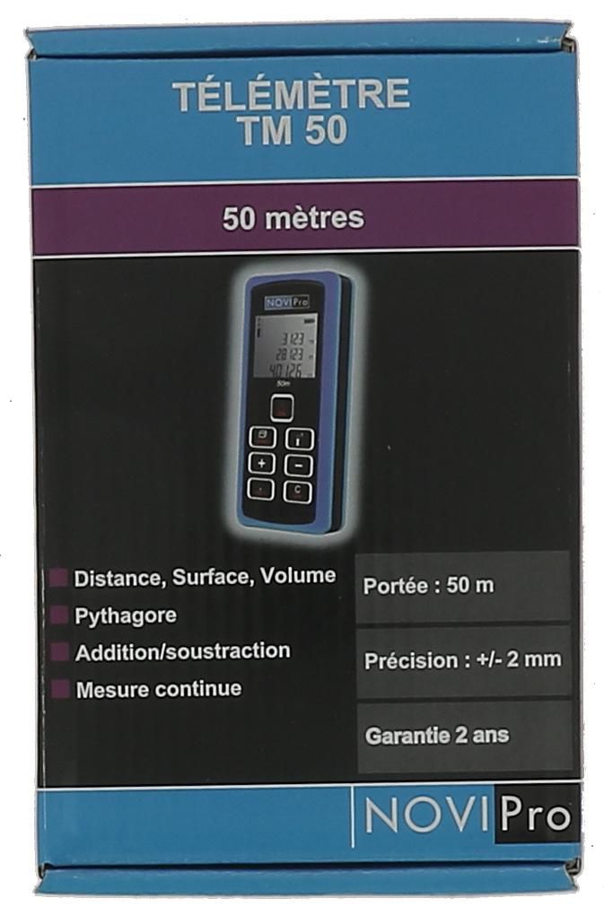 NOVIPRO - Télémètre TM50 Novipro précision 2 mm | POINT.P
