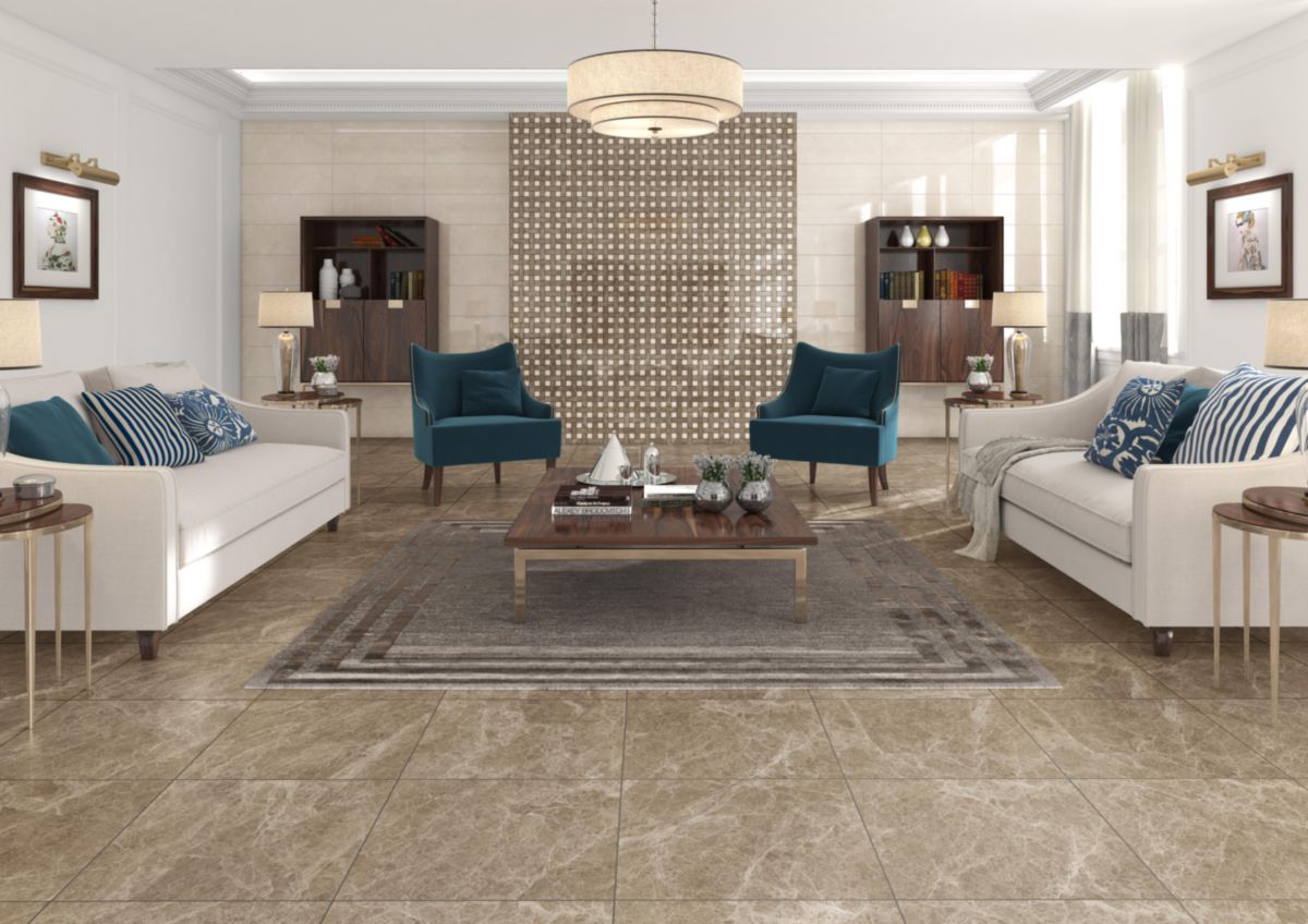 CINCA - Faïence murale Emperador Light Luxury - brillant - 25x55 cm ...