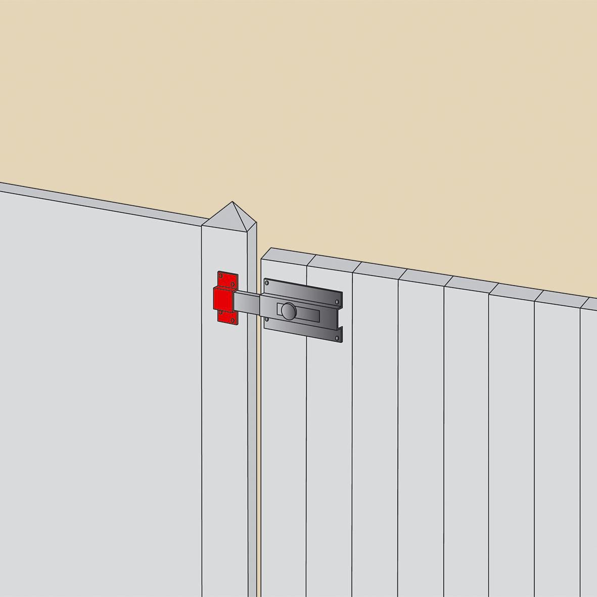 AFBAT - Crampon de serrure 45 mm | POINT.P