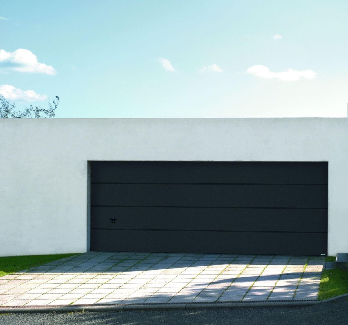 NOVOFERM - Porte de garage sectionnelle ISO45 Kit - sans nervures ...