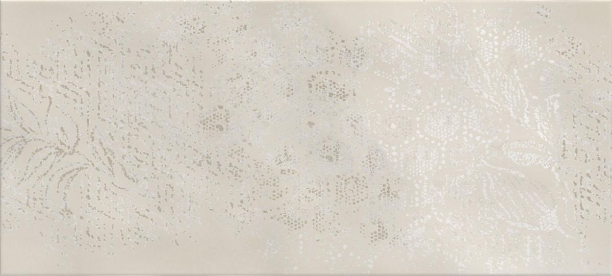 CINCA - Faïence murale Bloom Stamp - perle mat - 25x55 cm | POINT.P